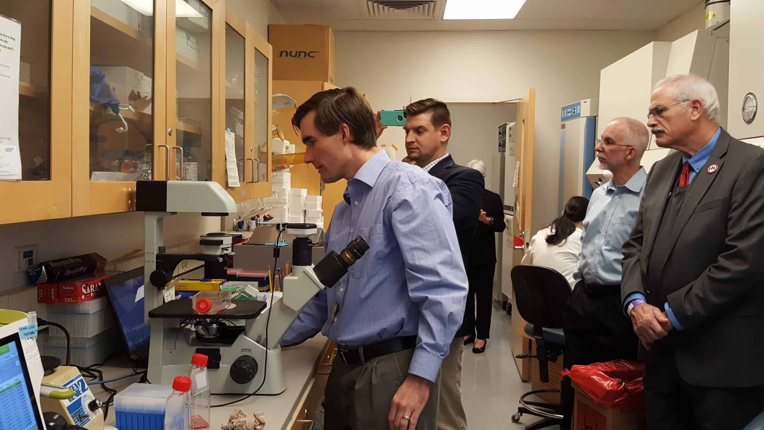 Johns Hopkins researchers share advancements with CCF Board during tour ...